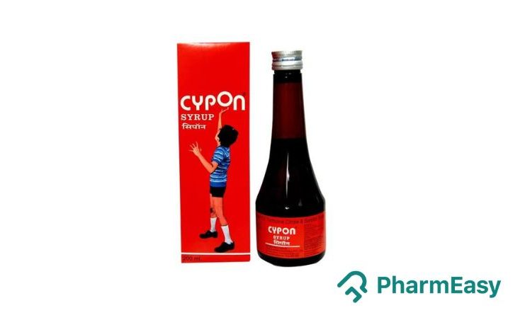 साइपॉन सिरप 200 मिली (Uses of Cypon syrup 200ml in hindi): उपयोग, फायदे ...