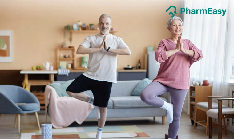 Top Balance Exercises for Seniors to Improve Stability | PharmEasy